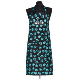 Wahl Paw Apron Black & Blue, patterned