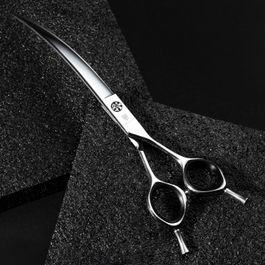 Jargem 3D Ultra Curved Slim Scissors 7.5" – Ultra Curved Grooming ...