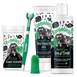 Bugalugs Dental Starter Kit - zestaw do czyszczenia zębów psa i kota