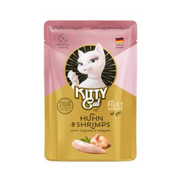 Kitty Cat Filet in Pate Chicken & Shrimps 85g - saszetka dla kota, z ...